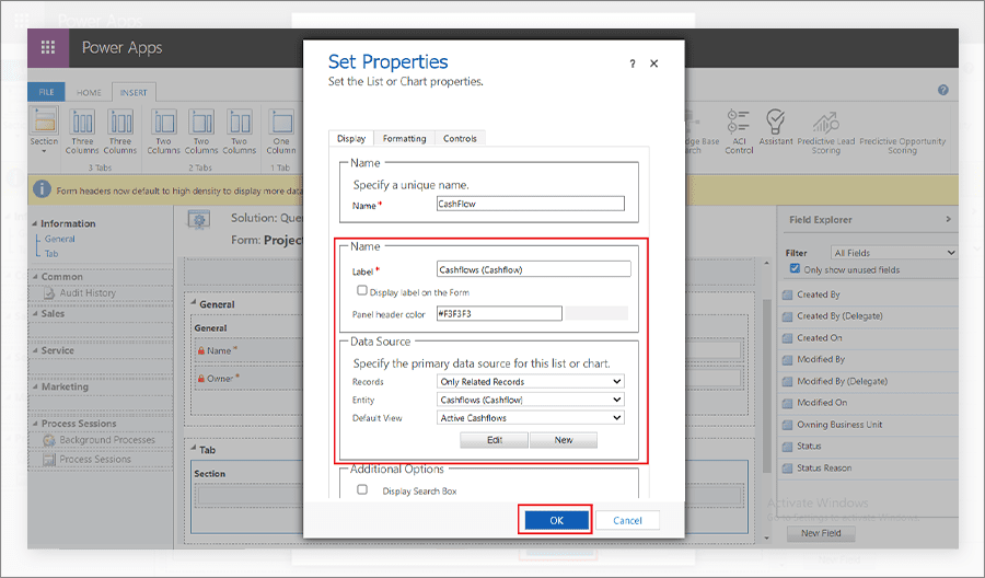 How to Add a Subgrid for Related Child Entities in Dynamics 365